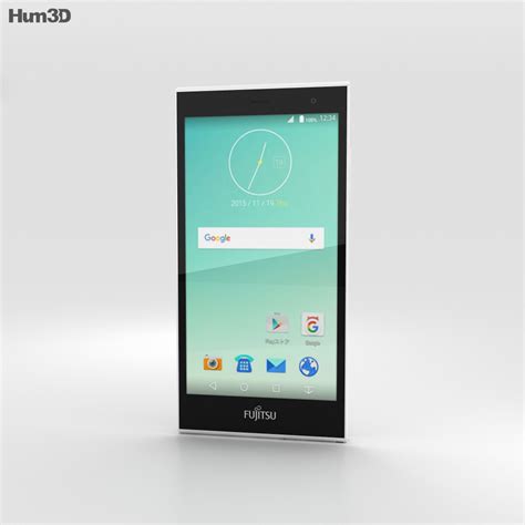 Fujitsu Arrows M02 Blanco Modelo 3d Descargar Teléfonos On