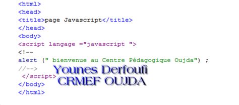 Javascript première partie une introduction My Courses
