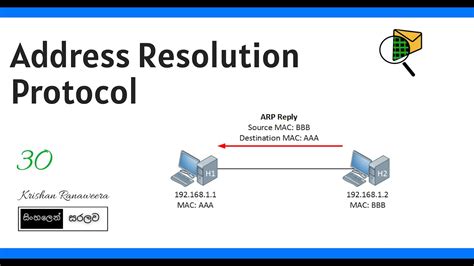 Address Resolution Protocol CCNA Sinhala Tutorial YouTube