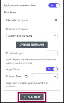 How Do I Add An Alternate Template In A Loop Grid Elementor