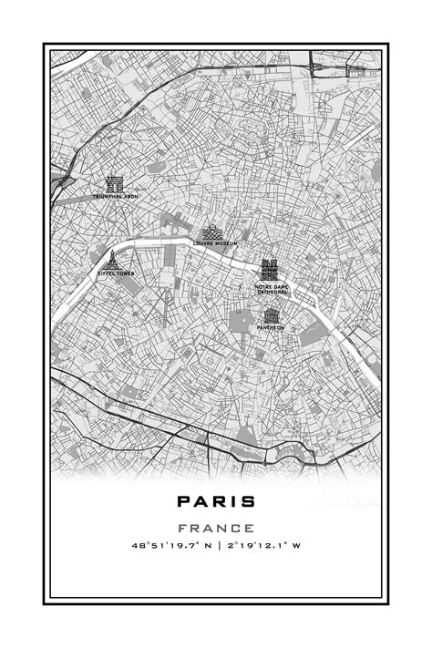 Personalized Map Custom City Map Custom Map Print Custom Etsy