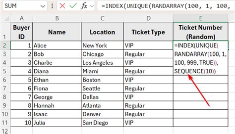 How To Generate Random Numbers In Excel With No Repeats Excel Insider