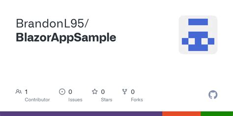 Github Brandonl Blazorappsample
