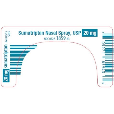 Sumatriptan 20mg Nasal Spray Rx Products