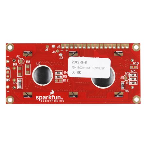 [로봇사이언스몰][sparkfun][스파크펀]basic 16x2 Character Lcd Amber On Black 3 3v Lcd 09054