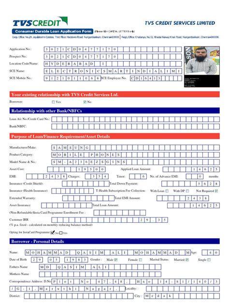 application form 1 pdf