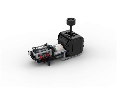 Lego Moc Gearbox Lego Technic By Legoxtremcar Rebrickable Build