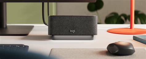 Logitech Logi Dock All In One Usb C Laptop Docking Station Speakerphone Noise