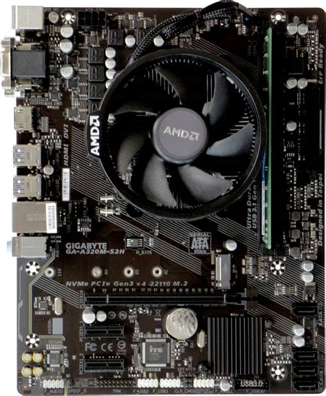 Amd Ryzen 3 3200G With Radeon Vega 8 Graphics Motherboard / Buy Online ...
