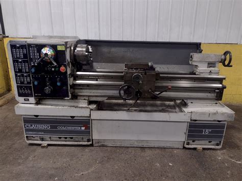 15″ X 50 Clausing Colchester Model 600 15″ Engine Lathe New 1999 Stock 18166