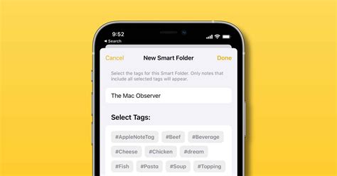 IOS How To Create Smart Folders In Apple Notes The Mac Observer