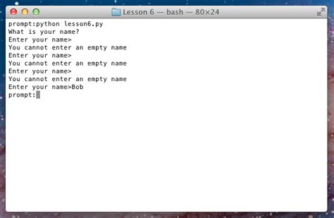 Getting Started With Python Lesson Loops