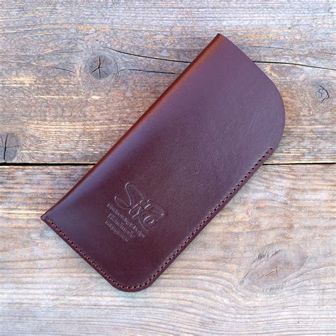 Leather Glasses Case Handmade In Kyrgyzstan Limited Edtions Siro