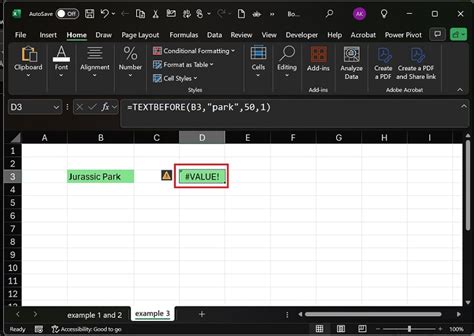 Excel Textbefore Function