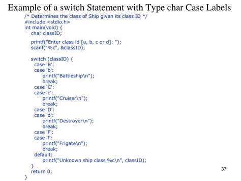 Ppt Ics103 Programming In C Lecture 6 Selection Structures Powerpoint Presentation Id5317211