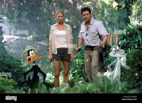 Looney Tunes Back In Action Daffy Duck Jenna Elfman Brendan Fraser