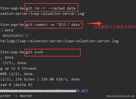 Git 删除已经 Push 的远程文件夹或文件的命令方法git删除已经push的文件 Csdn博客