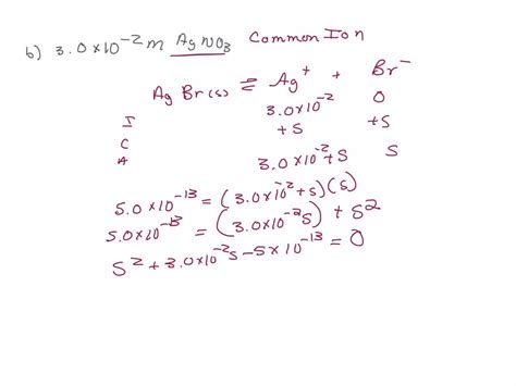 solved using appendix d calculate the molar solubility of agbr in a