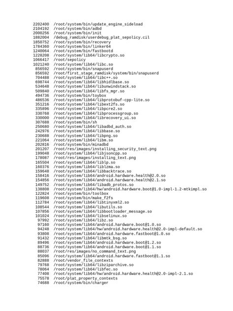 Installed Files Ramdisk Debug Pdf Data Utility Software