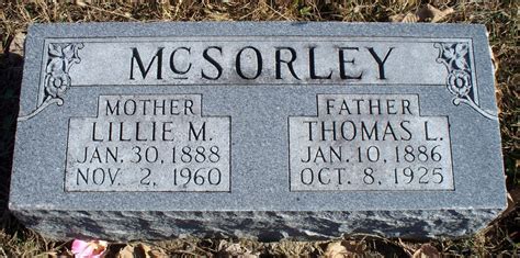 Thomas Logan Mcsorley 1886 1925 Find A Grave Memorial