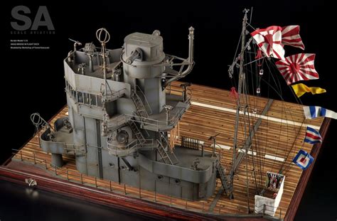 A6m2 Zero Fighter And Akagi Bridge Midway June