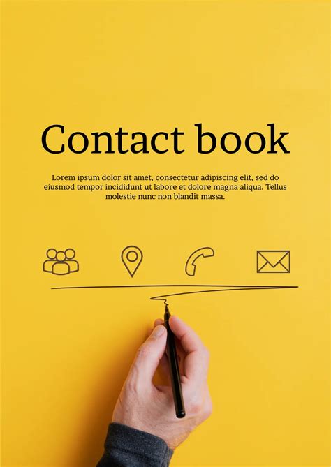 Free Contact Book Template For Google Docs