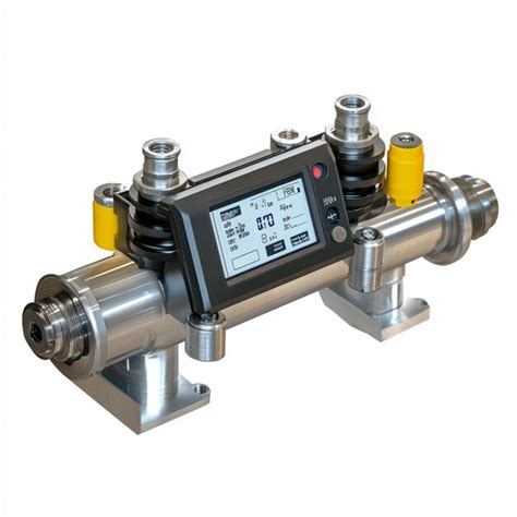 Flow Meter With Digital Readout For Measuring Fluid Flow Rates Premium Ai Generated Image
