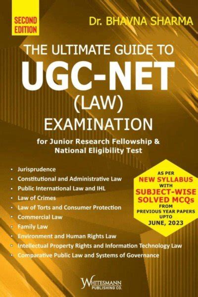THE ULTIMATE GUIDE TO UGC NET LAW EXAMINATION 2nd Edition 2023 Bharat Law House