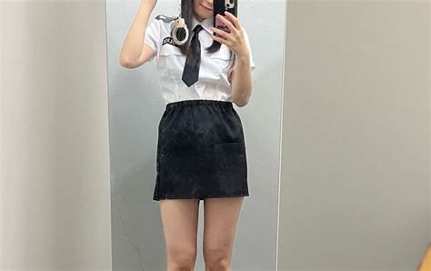 【stu48】宗雪里香が超美脚ミニスカ激えちポリス！！【コスプレ画像】 │ 【気ままに】アイドルの呼吸～聖地エトワール～