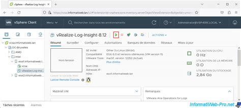deploy vmware aria operations for logs on vmware vsphere 6 7 to collect