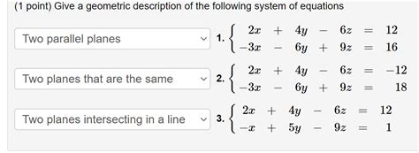 Why Part3 Is Two Planes Intersecting In A Line