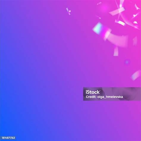 만화경 반짝이 보케 효과 판타지 포일 디지털 아트 보라색 금속 반짝이 레트로 베이퍼웨이브 그라데이션 디스코 버스트 떨어지는 색종이 조각 블루 칼레이도스코프 글리터 금속에