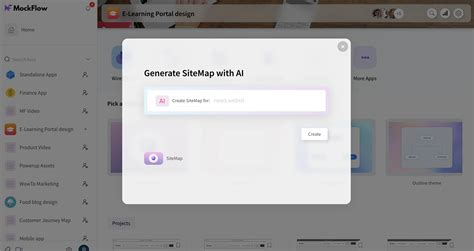 Generate Sitemaps For Any Website Type With AI MockFlow