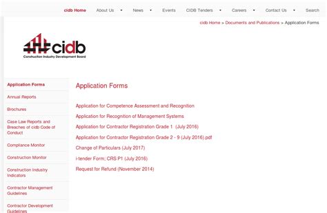 What Does Cidb Grading Mean