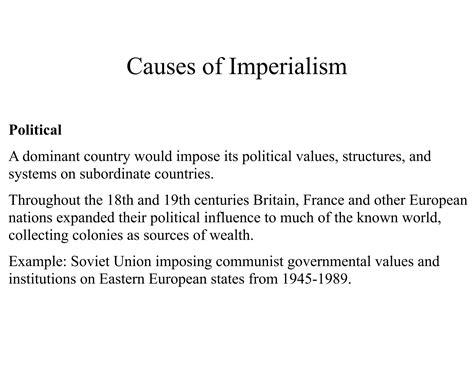 Globalization Unit Lecture 2 Ppt