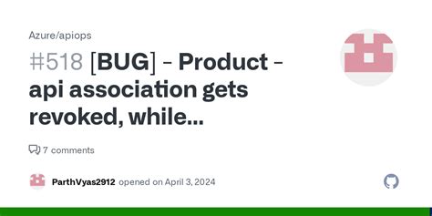 [bug] product api association gets revoked while extracting