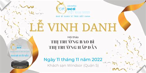 Thư mời tham gia sự kiện công bố kết quả Giải Thưởng Bao Bì Việt Nam