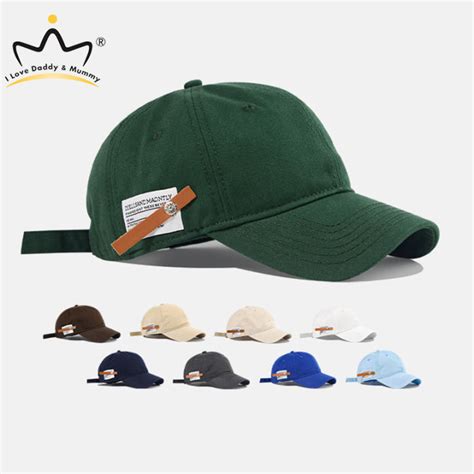 I Love หมวกแก๊ปเบสบอลเด็กหญิงเด็กชายสำหรับเด็กเกาหลีหมวกแก๊ปฮิปฮอปสแน็ปแบ็กสำหรับเด็กทารก Logo