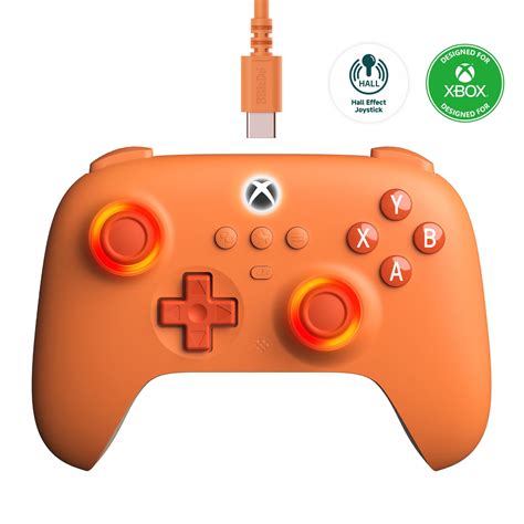 8bitdo Ultimate C Wired Controller For Xbox With Hall Effect Joysticks And Triggers Rgb