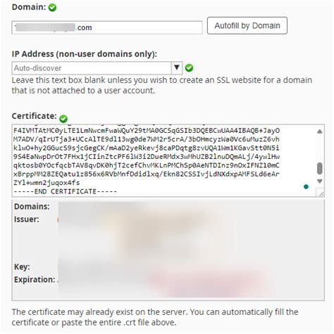 Install Extended Validation Ssl Certificates On Cpanel Or Whm