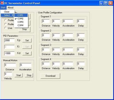 Motor Projects PIC Microcontroller