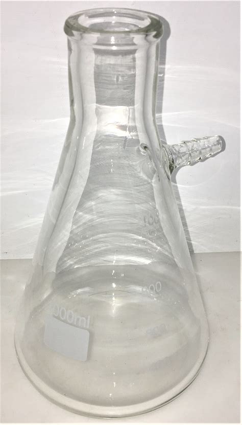 Used Corning PYREX Kimble KIMAX Heavy Wall Filtration Flask With Sidearm Tubulation