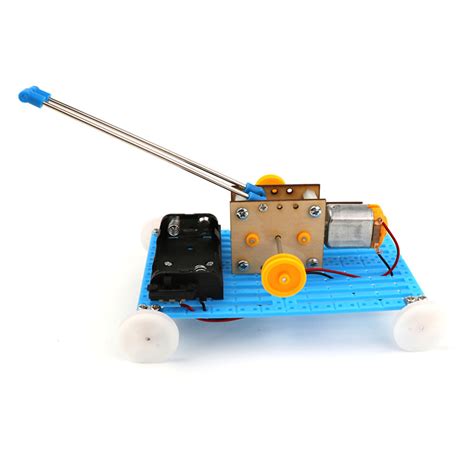 Diy Educational Electric Robot Tank Scientific Invention Toys