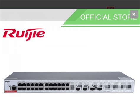 Ruijie 24 Port GE Electrical Layer 3 Managed Access Switch RG CS83 24GT4XS Pilar Tech Store