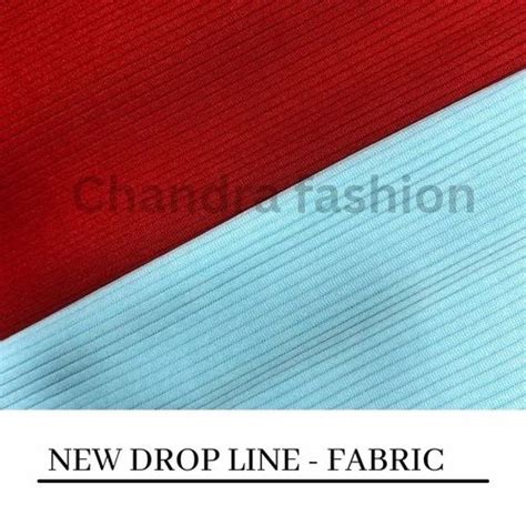 Dropline Polyester Lycra Fabric Color Multicolor At ₹ 225 Kg In Surat