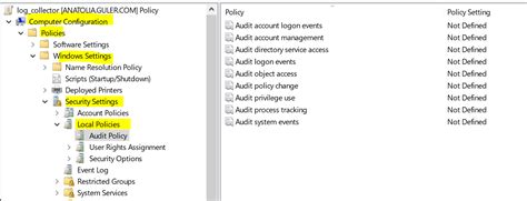 Windows Server Event Viewer Logging Gpo Guler Open It Platform