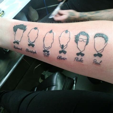 Rammstein Logo Tattoo