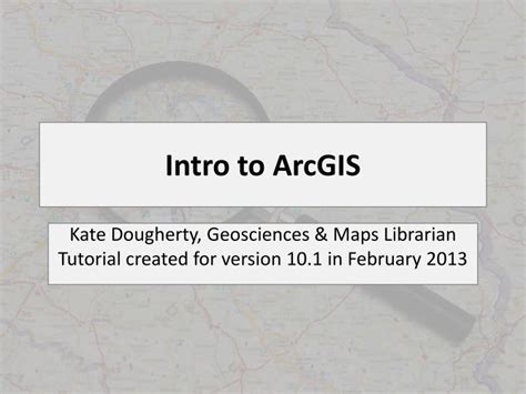 ppt intro to arcgis powerpoint presentation free download id 4080658