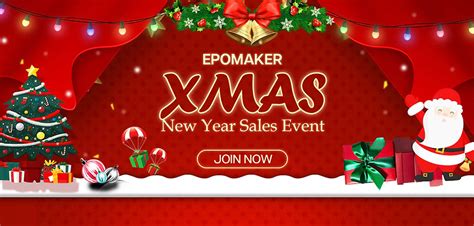 Epomaker 크리스마스 할인 행사 및 경품 이벤트 진행