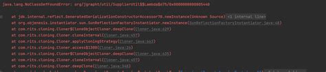 Java Lang Noclassdeffounderror Issue Kostaskougios Cloning